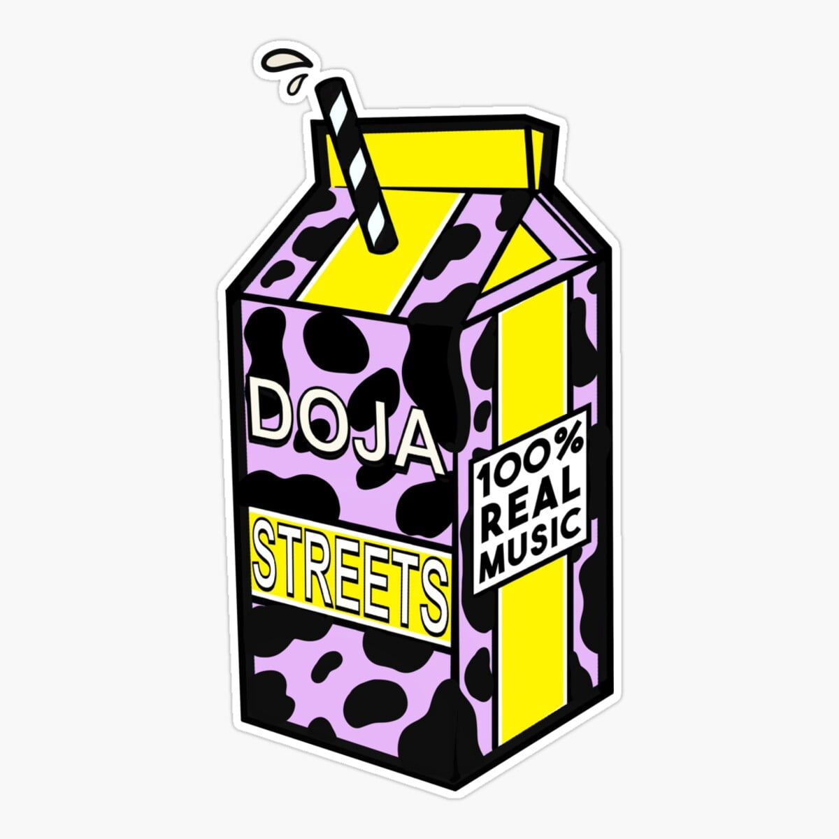 Onim Doja Cat Stickers 1 Sticker, Phone Decal Water Bottle Stickers Car ...