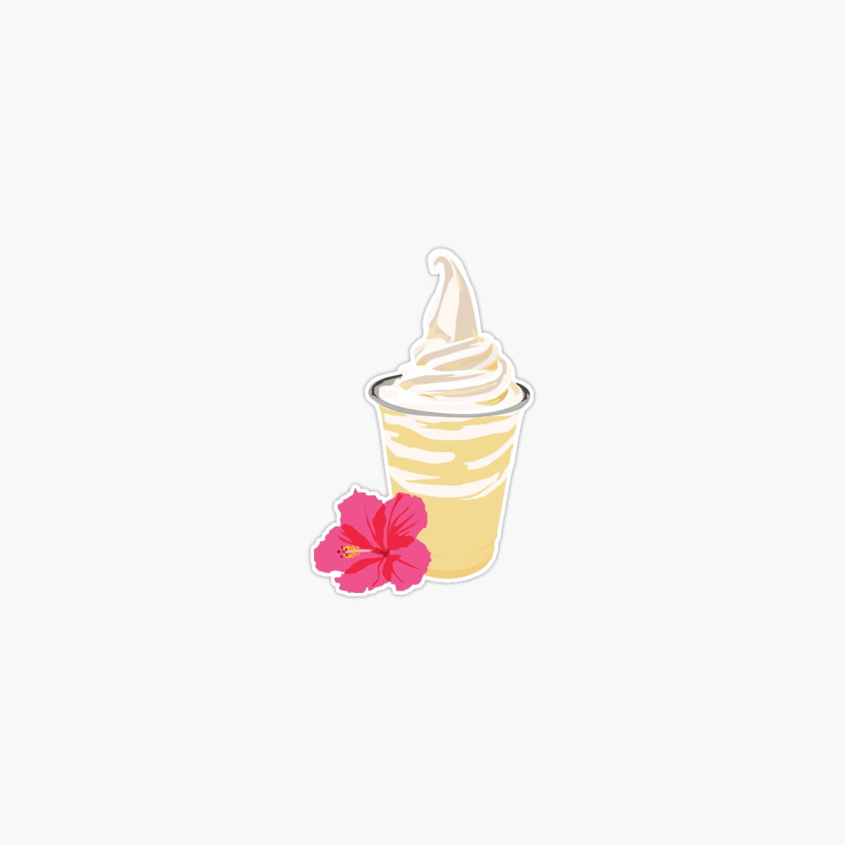 Onim Dole Whip Sticker, Phone Decal Water Bottle Stickers Car Decals ...