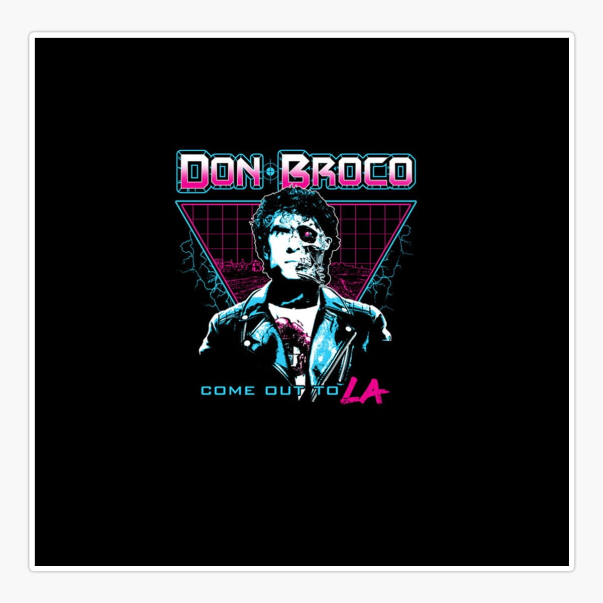 Onim Don Broco - Come Out To La Sticker, Phone Decal Water Bottle ...