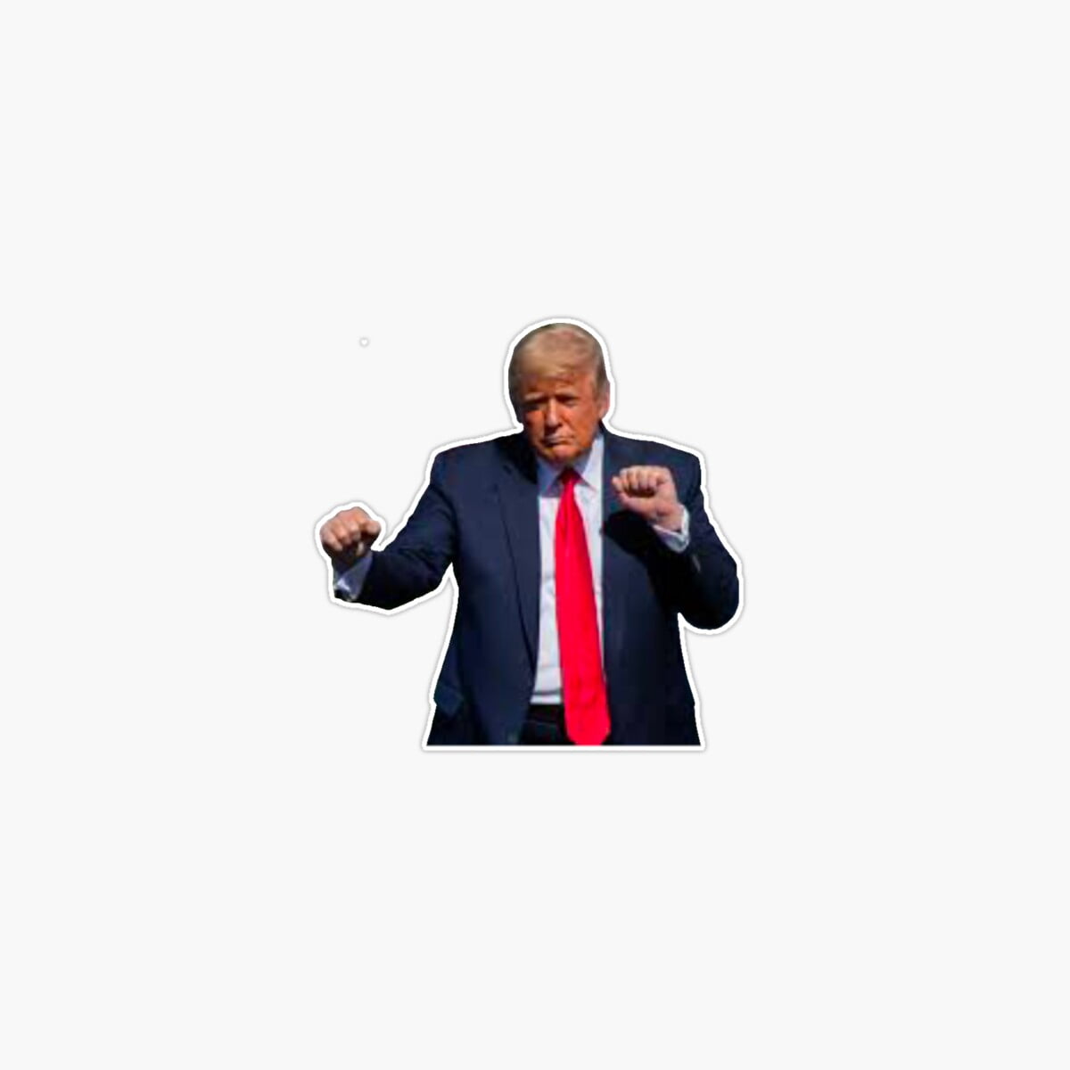 Onim Donald Trump Dancing Sticker, Phone Decal Water Bottle Stickers ...