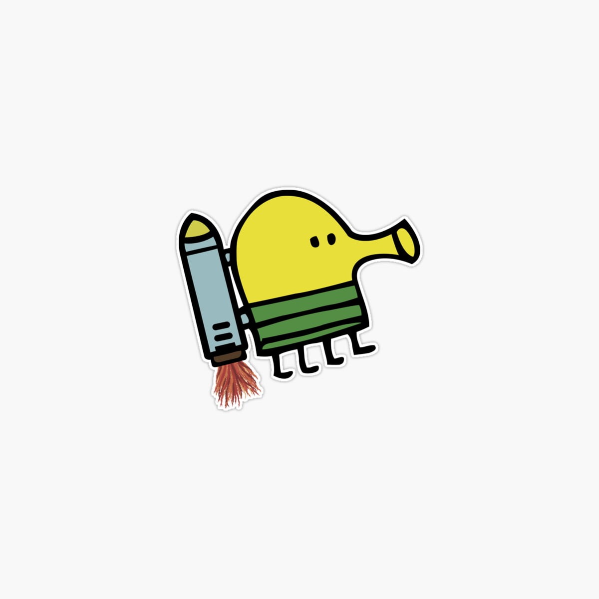 Onim Doodle Jump Sticker Sticker - Walmart.com