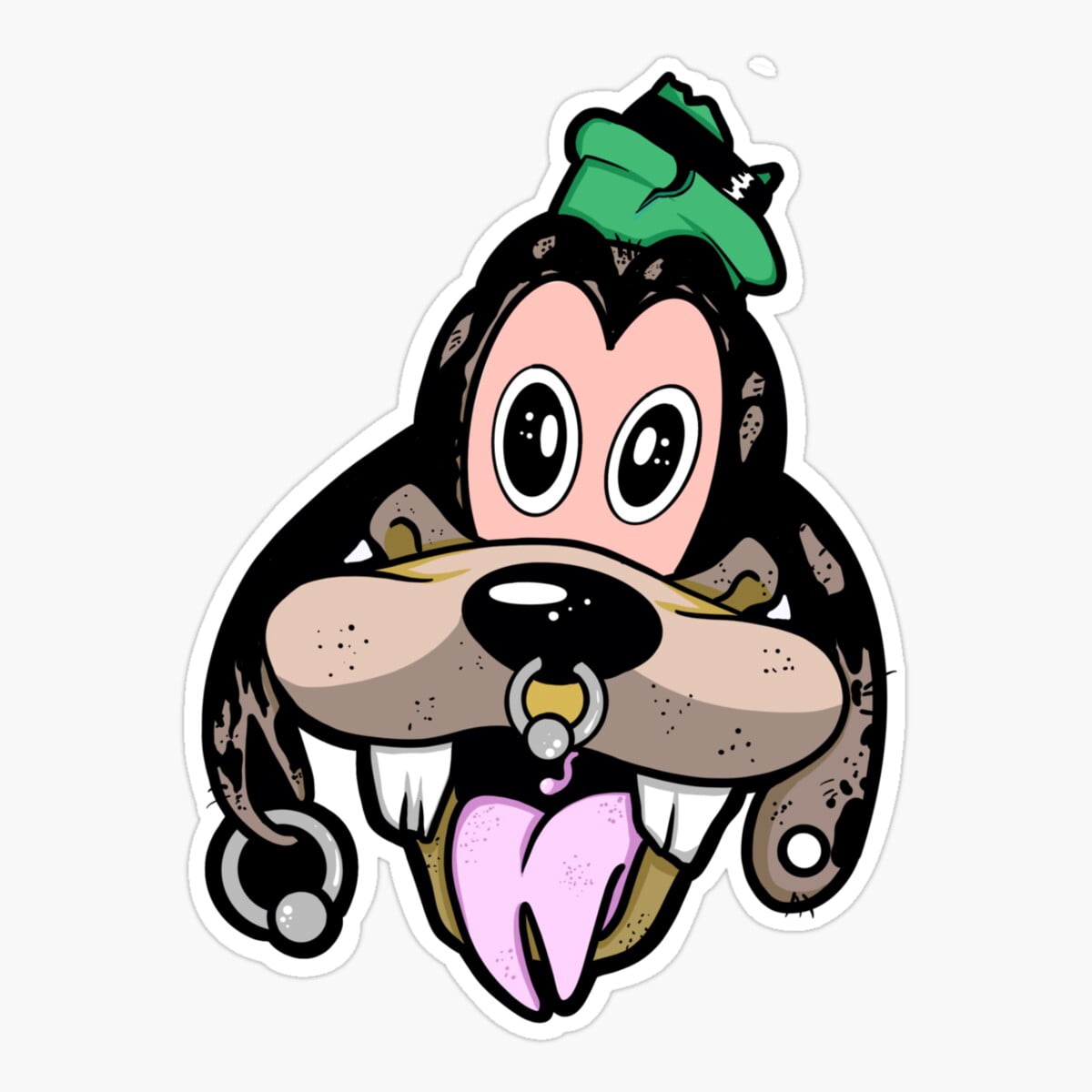 Onim Doofie Dog Sticker, Phone Decal Water Bottle Stickers Car Decals ...
