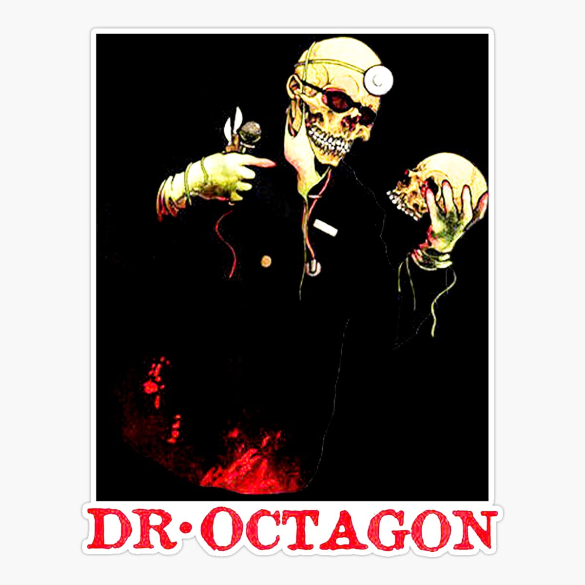 Onim Dr Octagon Sticker, Phone Decal Water Bottle Stickers Car Decals ...