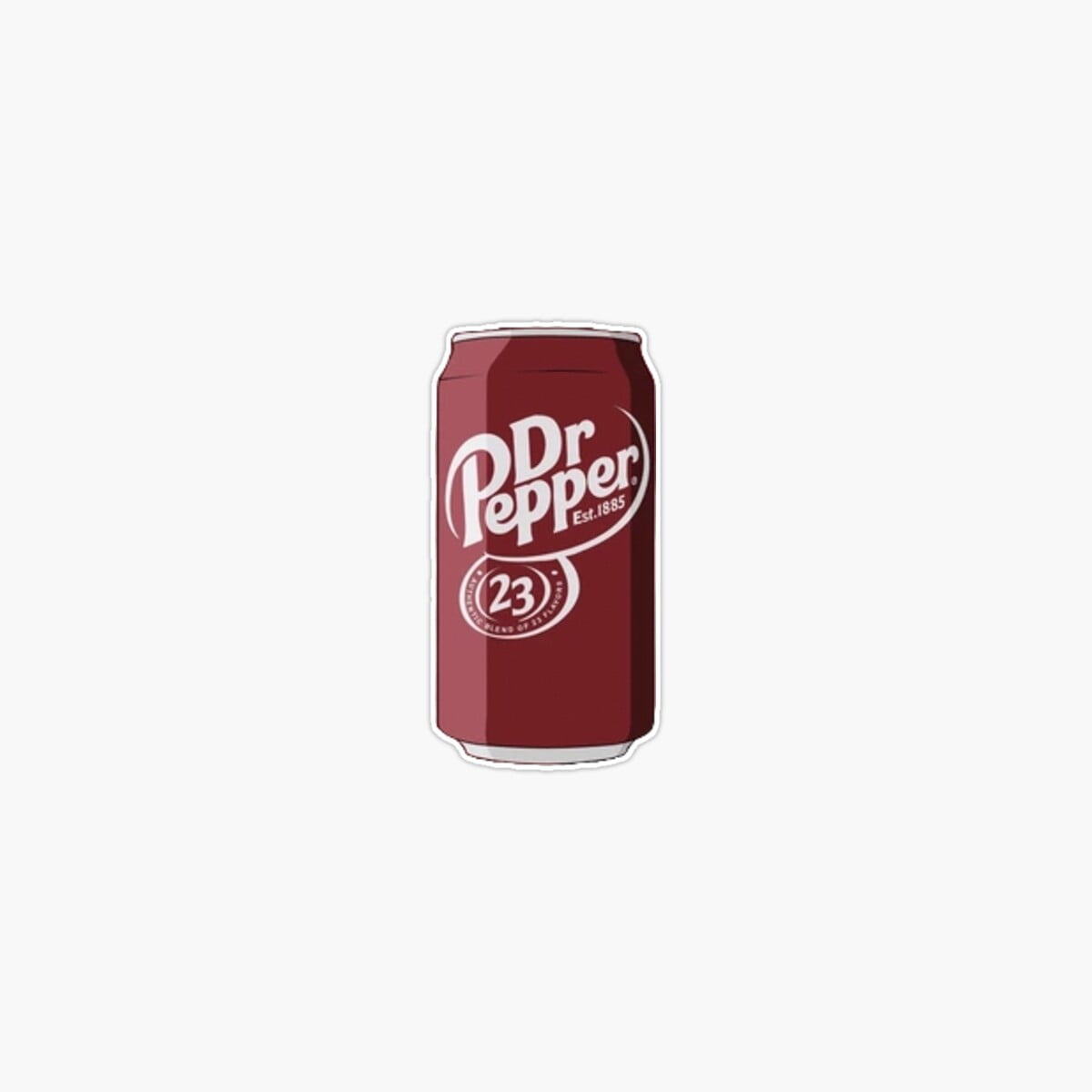 Onim Dr Pepper Sticker, Phone Decal Water Bottle Stickers Car Decals, Funny Birthday Gift ...
