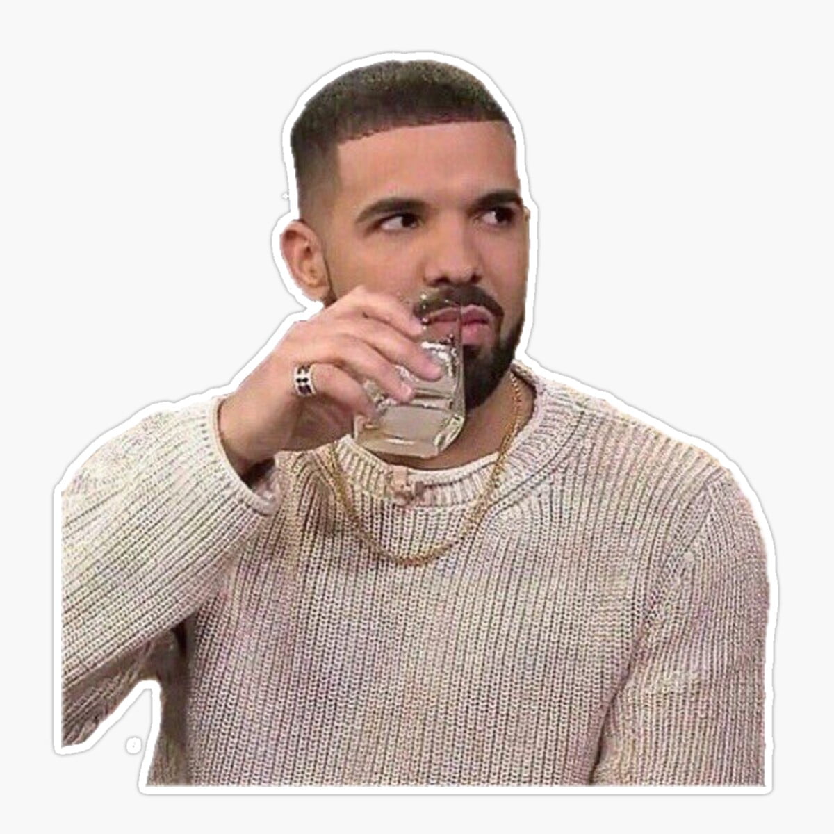 Onim Drake Meme Sticker, Phone Decal Water Bottle Stickers Car Decals, Funny Birthday Gift ...