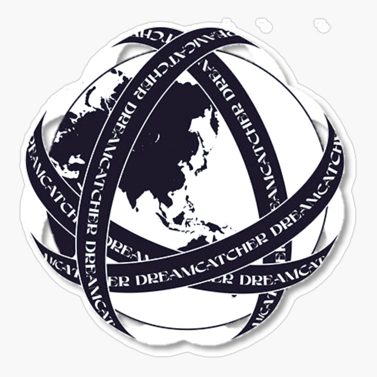 Onim Dreamcatcher Logo Sticker, Phone Decal Water Bottle Stickers Car Decals, Funny Birthday ...