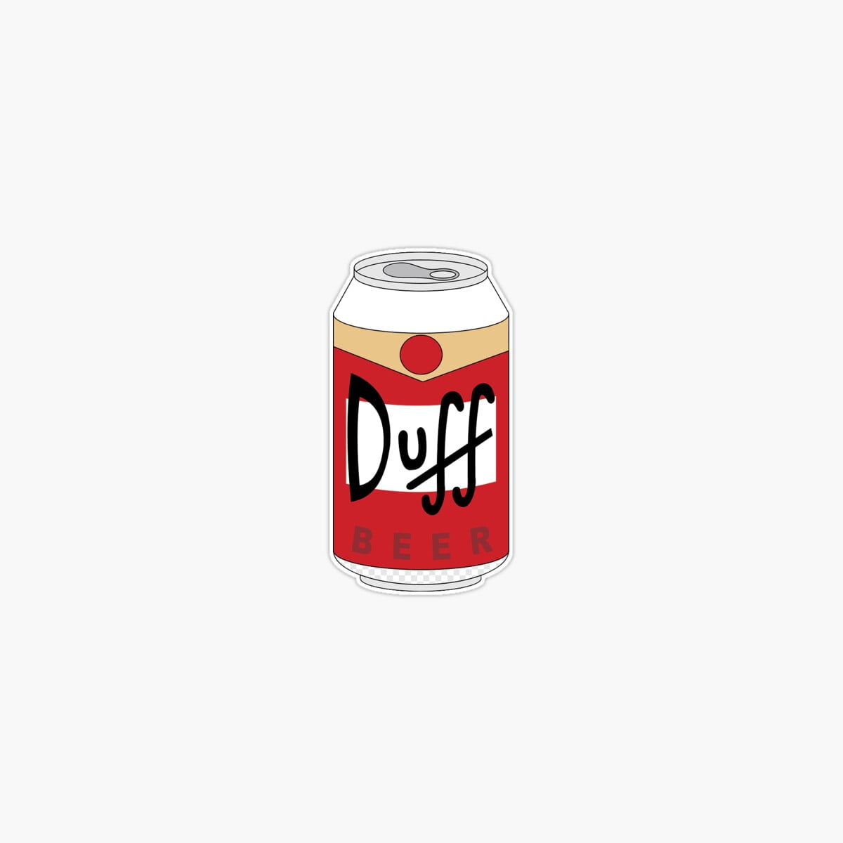 Onim Duff Beer Sticker, Phone Decal Water Bottle Stickers Car Decals ...