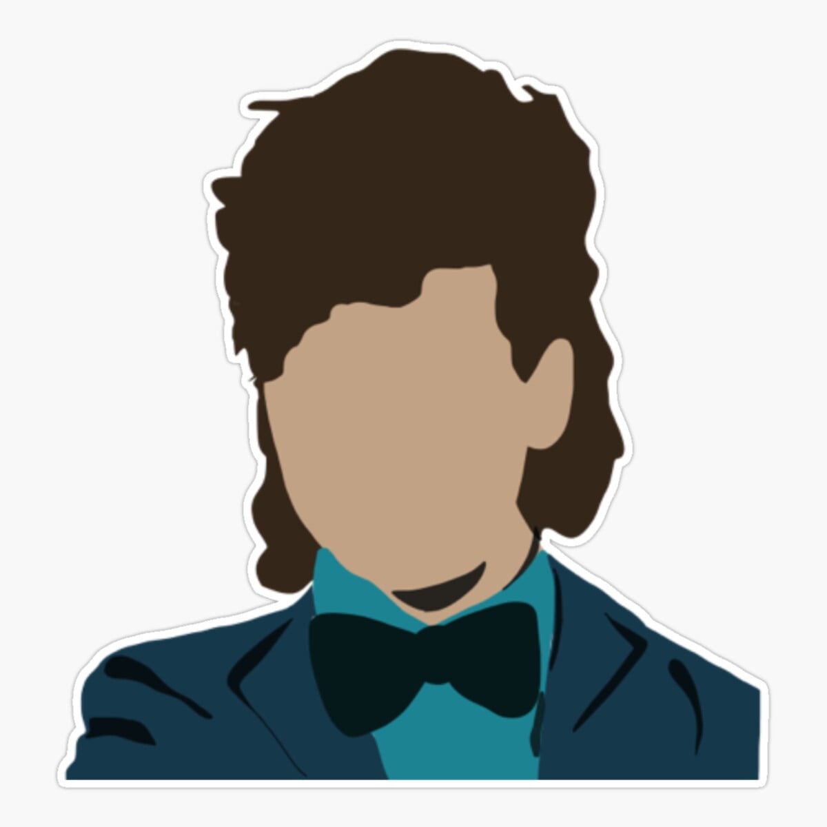 Onim Dustin Sticker, Phone Decal Water Bottle Stickers Car Decals ...