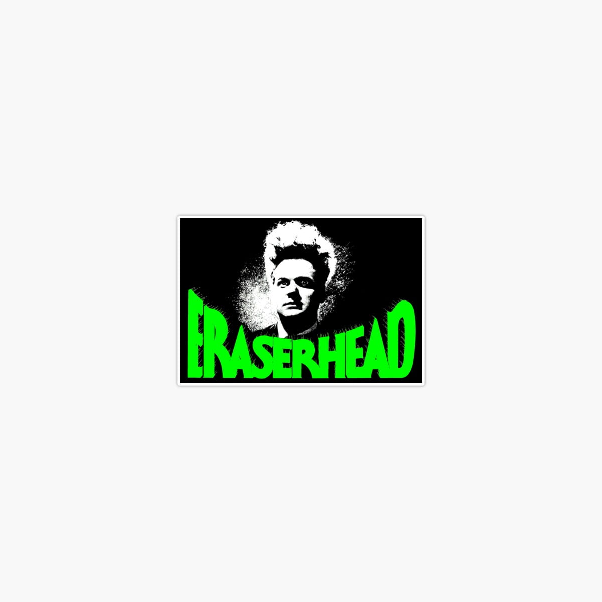 Onim ERASERHEAD 1977 CULT CLASSIC HORROR MOVIE! Sticker - Walmart.com
