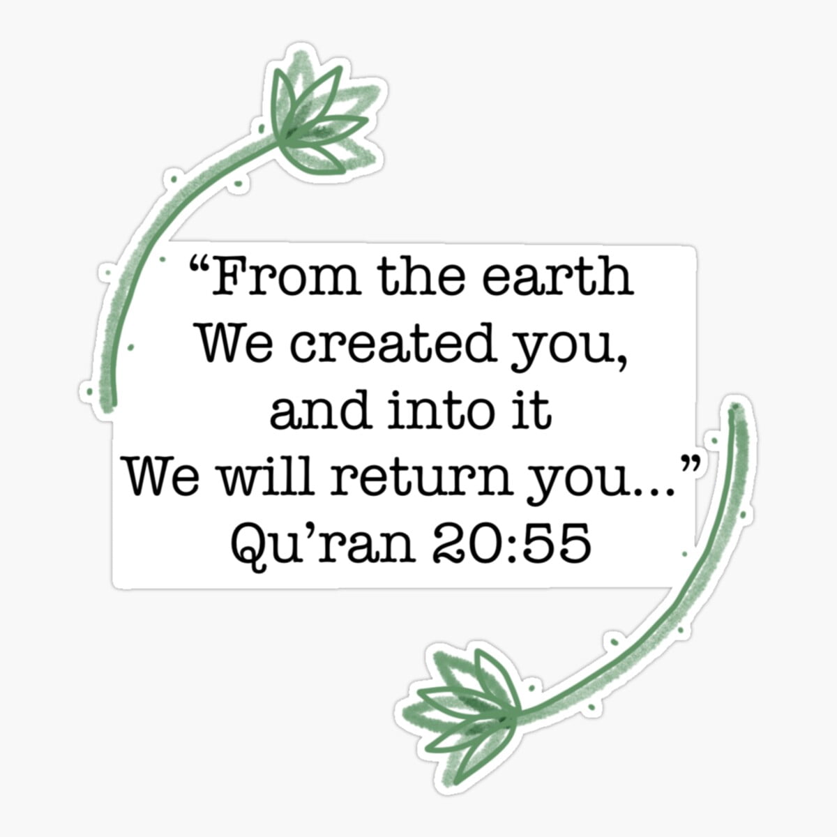 Onim From The Earth We Created You, And Into It We Will Return You ...