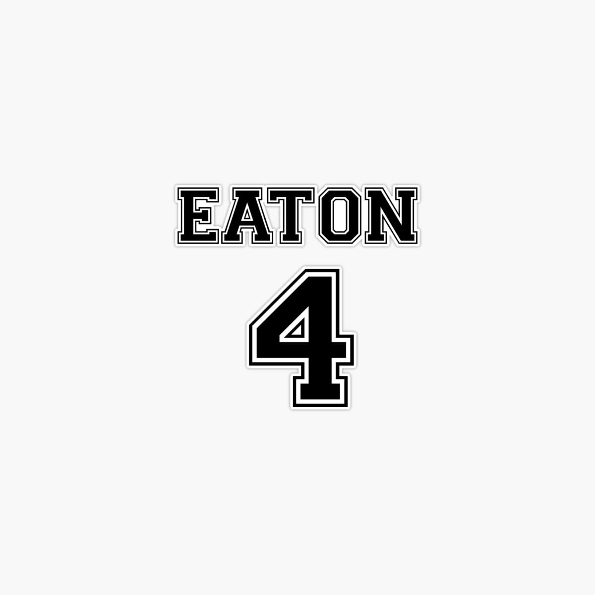 Onim Eaton - T Sticker, Phone Decal Water Bottle Stickers Car Decals ...