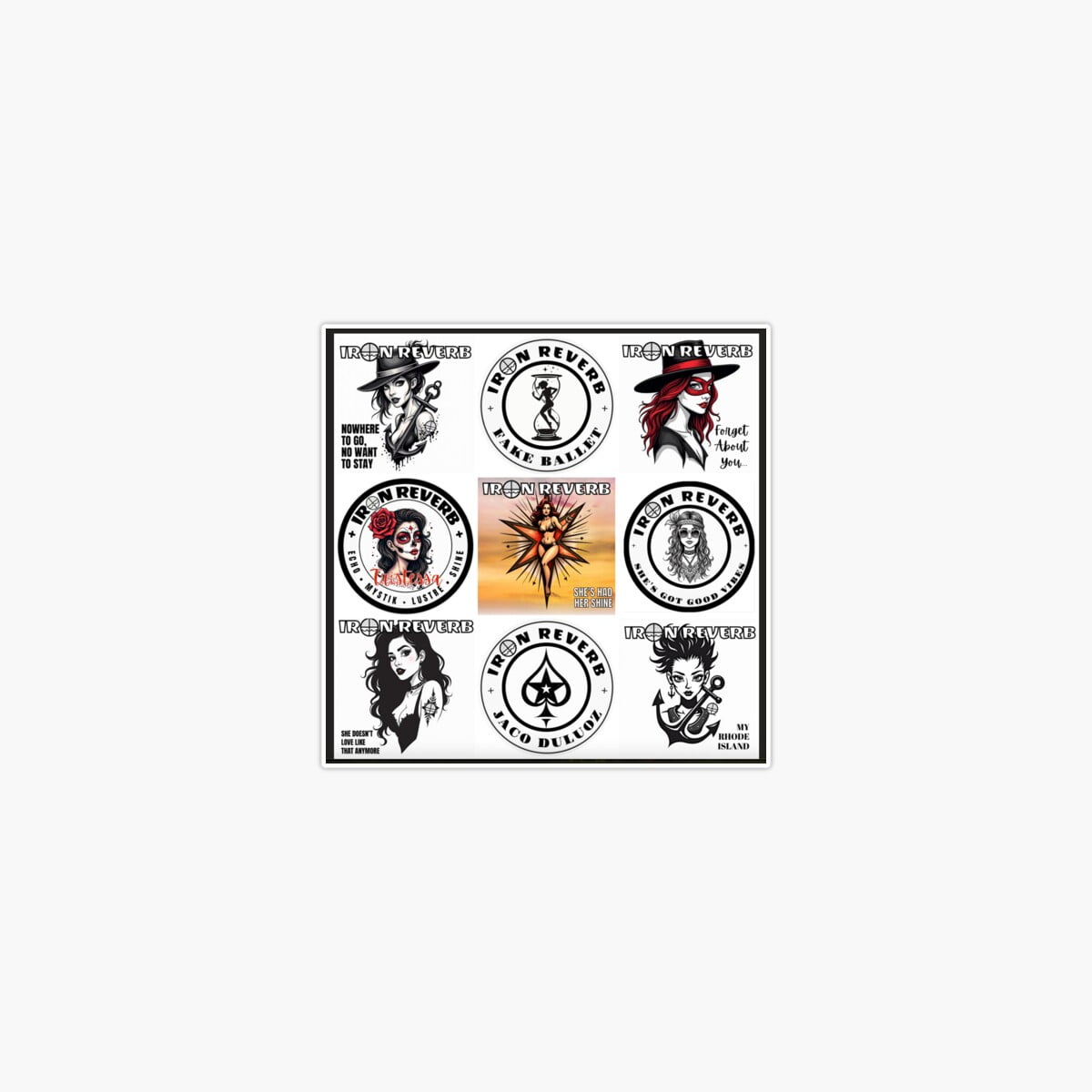 Onim Echo Mystik (The Women Of) Sticker, Phone Decal Water Bottle ...