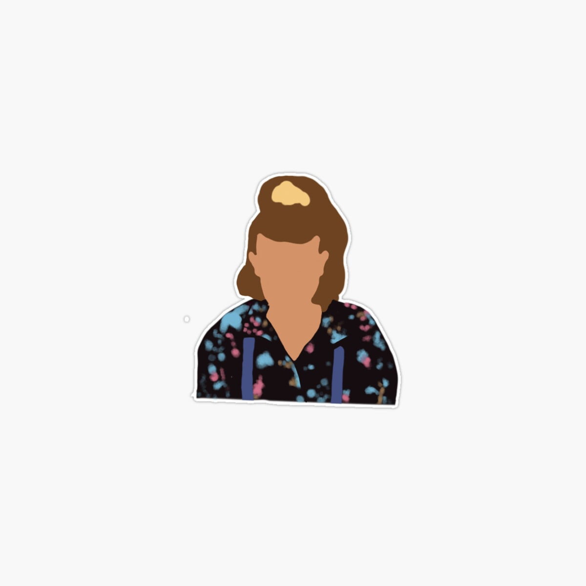 Onim Eleven from Stranger Things Sticker - Walmart.com