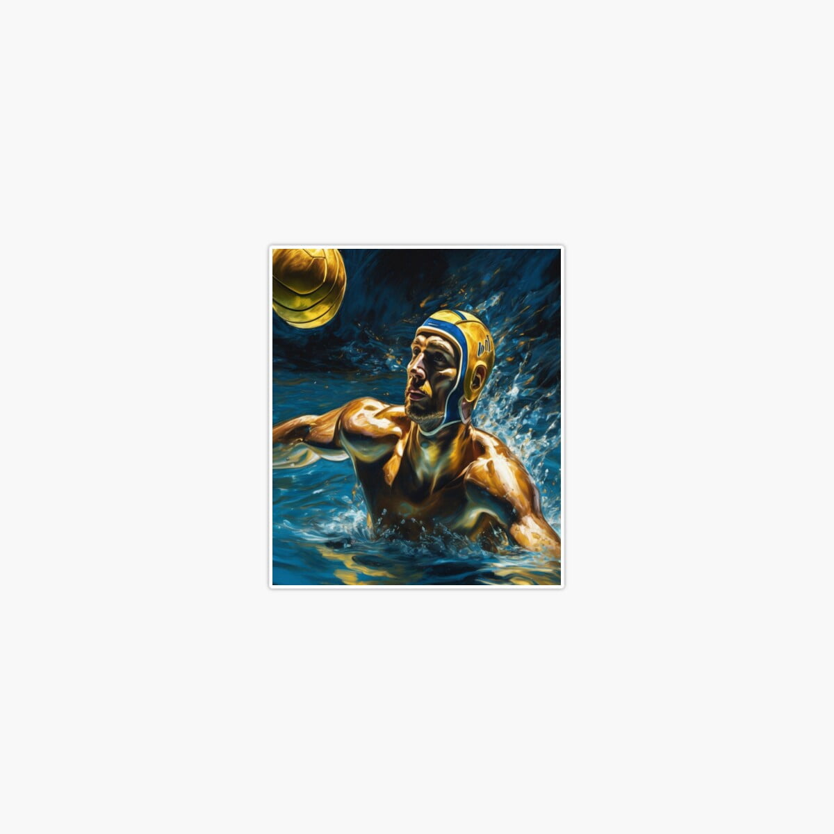 Onim Emerging Water Polo Player: Power, Precision, And The Golden Ball ...