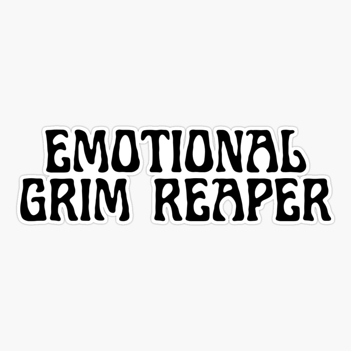 Onim Emotional Grim Reaper Holly Humberstone Scarlett Sticker, Phone ...