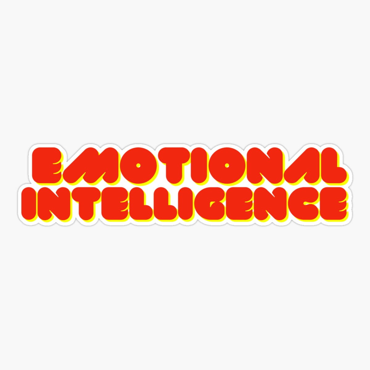 Onim Emotional Intelligence Sticker, Phone Decal Water Bottle Stickers ...
