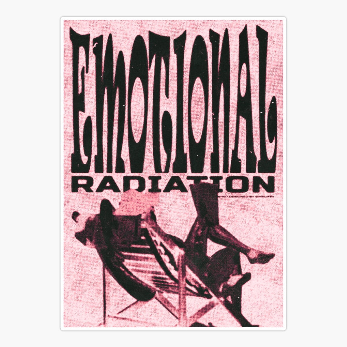 Onim Emotional Radiation (V2) Sticker, Phone Decal Water Bottle ...