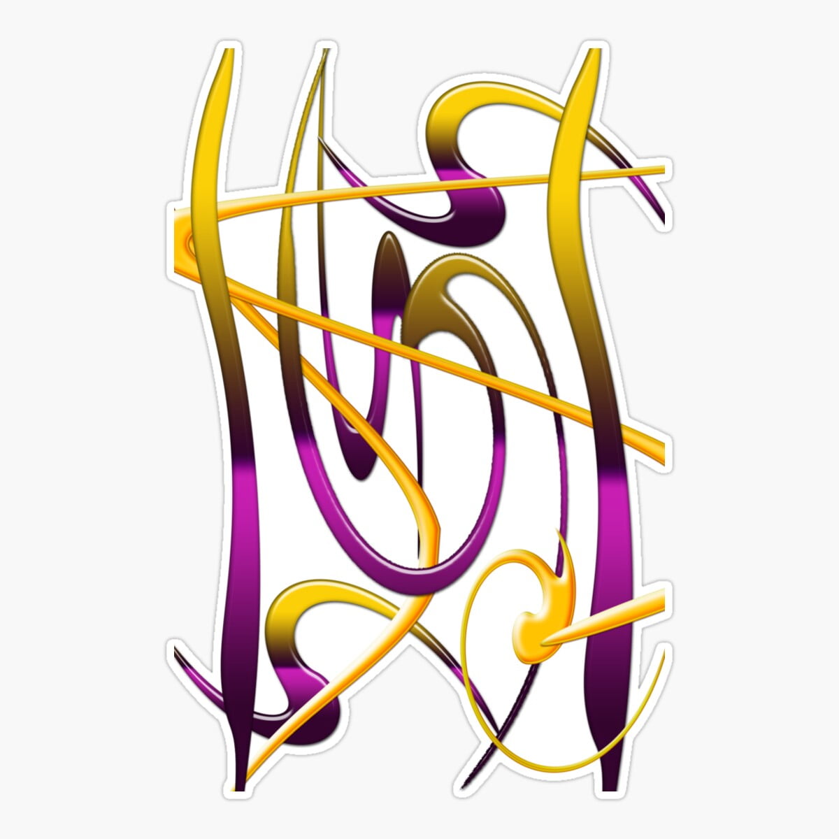 Onim Emotional Slide Sticker, Phone Decal Water Bottle Stickers Car ...