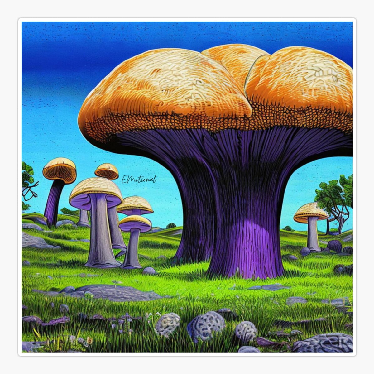 Onim Emotional Tee Sticker, Phone Decal Water Bottle Stickers Car ...