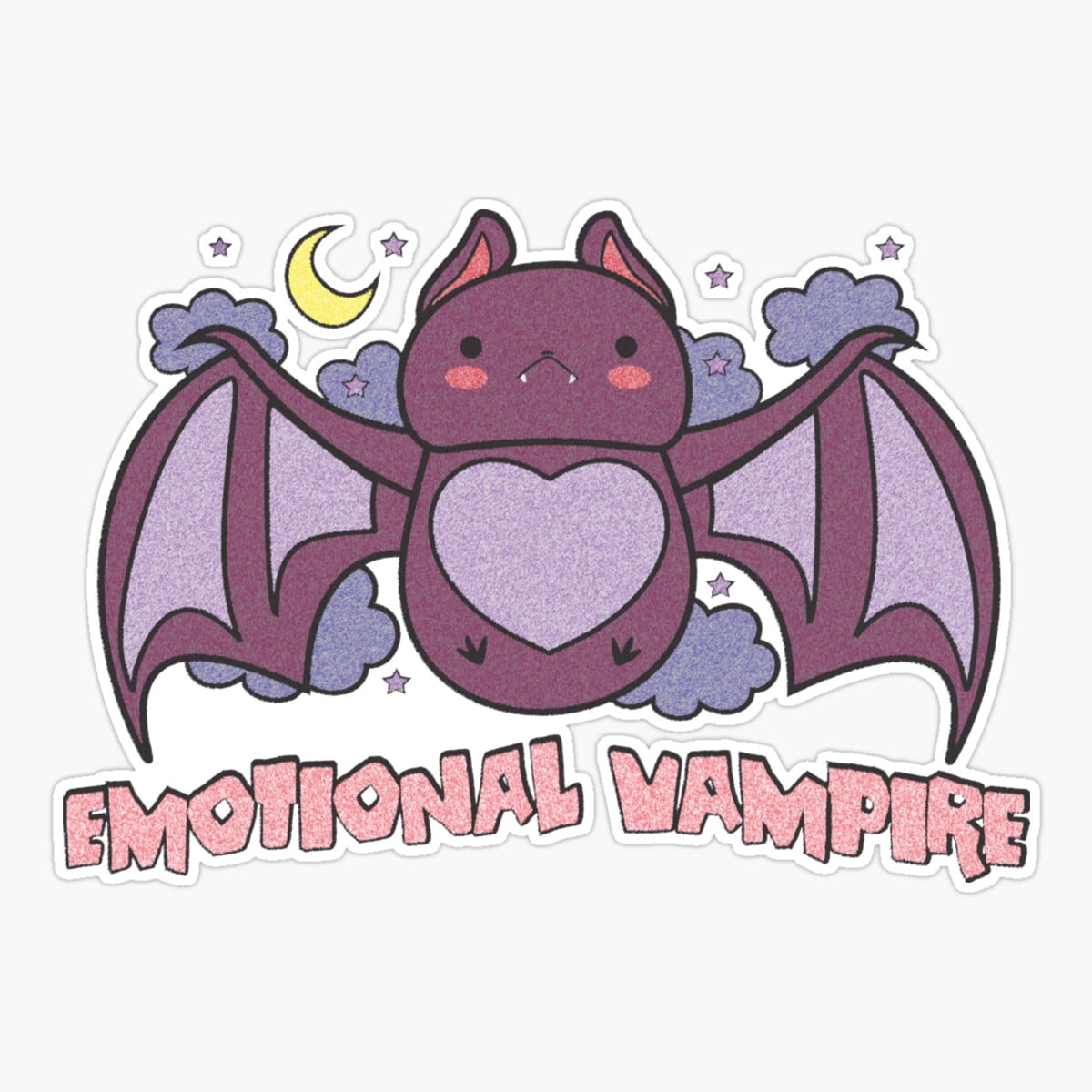 Onim Emotional Vampires Sticker, Phone Decal Water Bottle Stickers Car ...