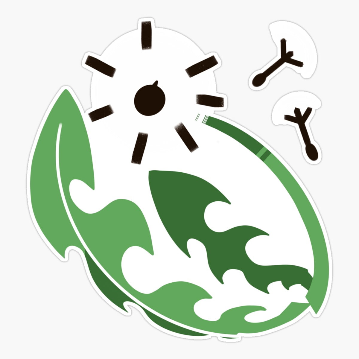 Onim Endless Talking Hazard Sign Sticker, Phone Decal Water Bottle ...