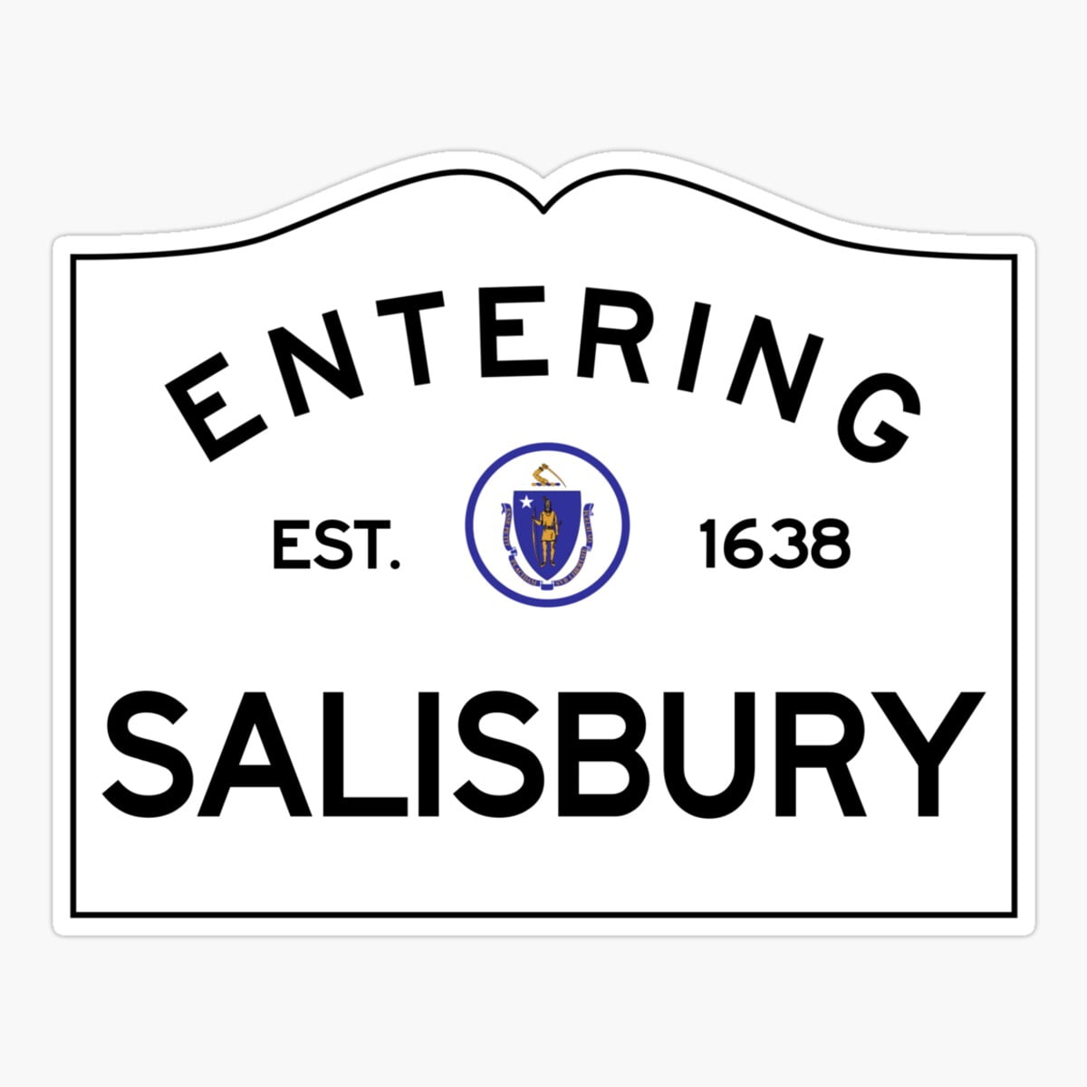 Onim Entering Salisbury Massachusetts - Commonwealth Of Massachusetts ...