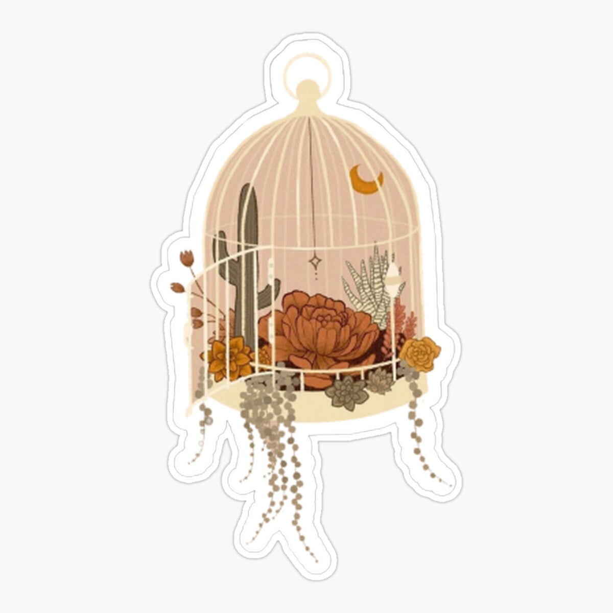 Onim Entrapped In Cage Sticker, Phone Decal Water Bottle Stickers Car ...