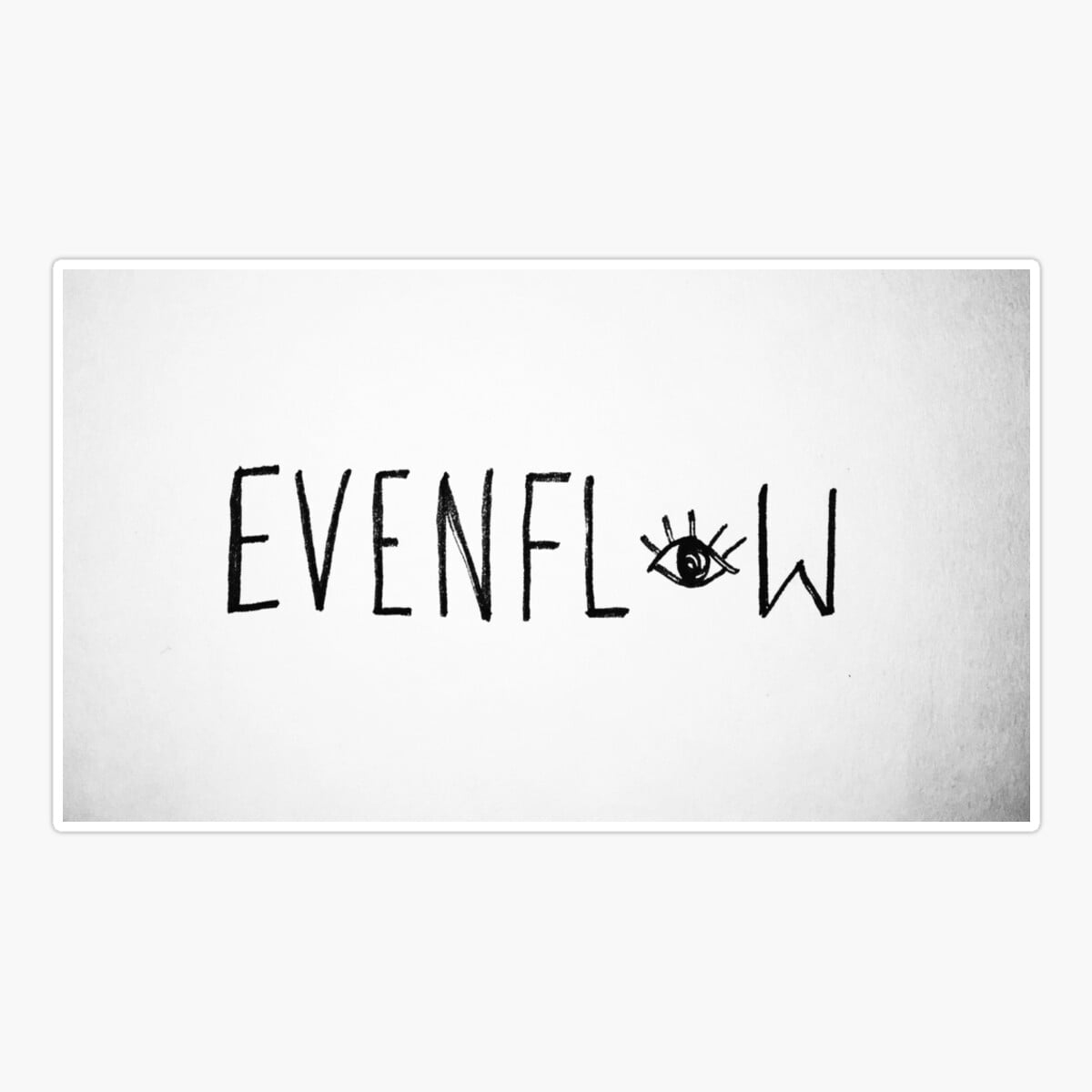 Onim Even Flow Sticker, Phone Decal Water Bottle Stickers Car Decals ...