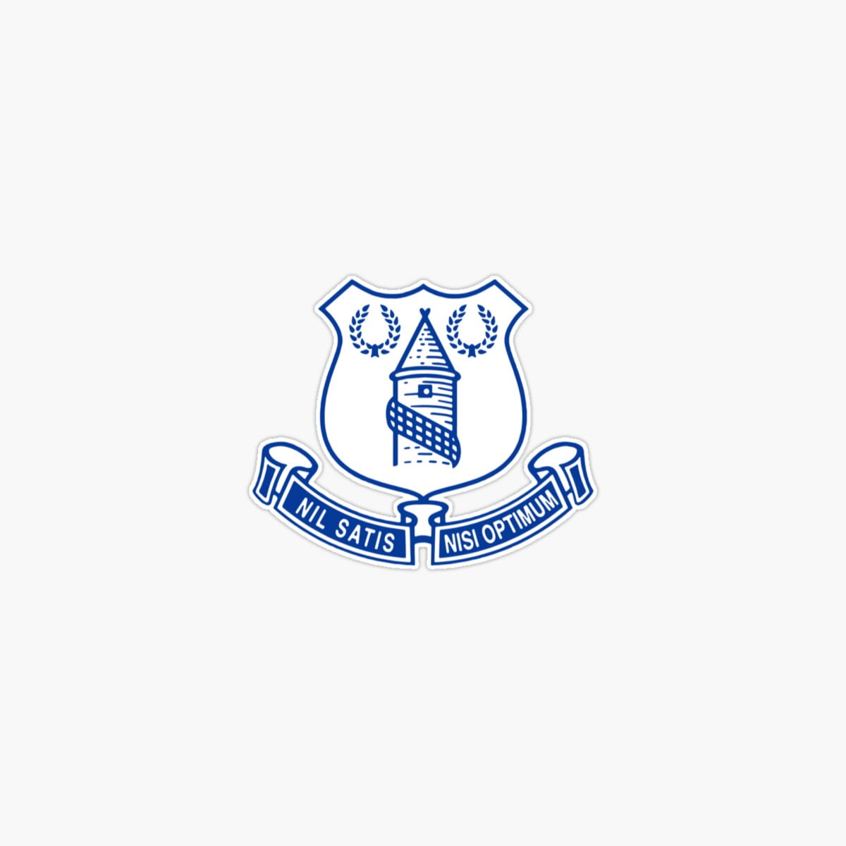 Onim Everton Sticker, Phone Decal Water Bottle Stickers Car Decals ...