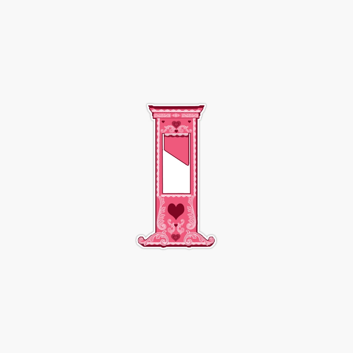 Onim Extremely Fancy Guillotine Sticker, Phone Decal Water Bottle ...