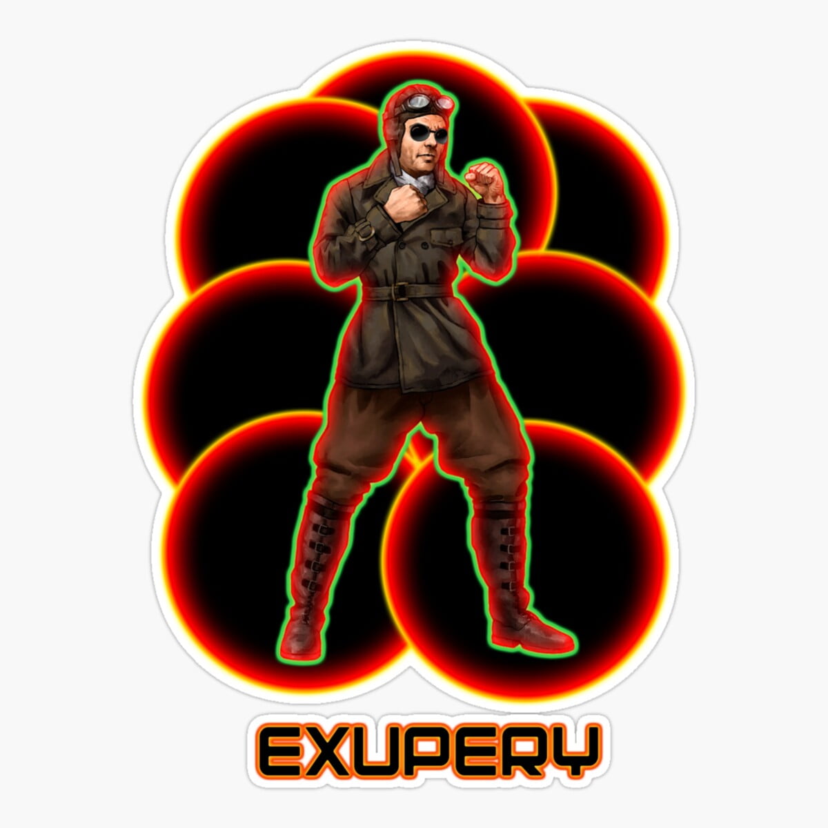 Onim Exupery Vice Sticker, Phone Decal Water Bottle Stickers Car Decals ...