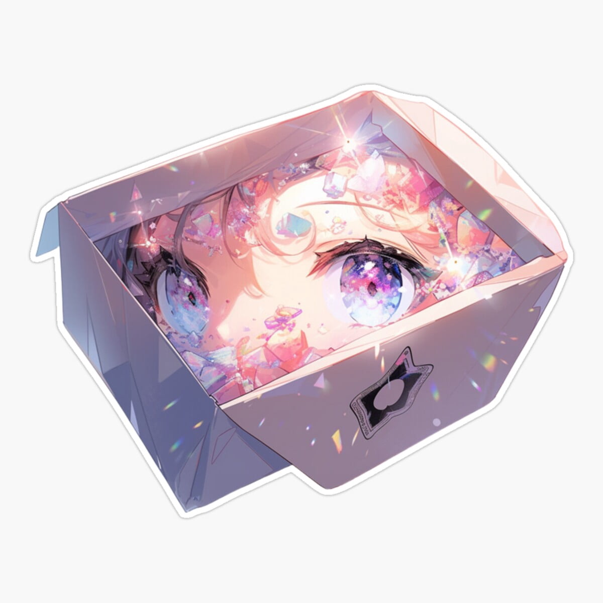 Onim Eye Box Sticker, Phone Decal Water Bottle Stickers Car Decals ...