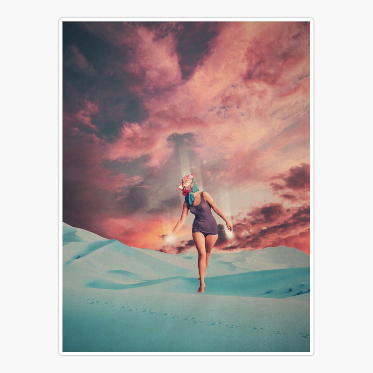 Onim Fading Into The Light Sticker, Phone Decal Water Bottle Stickers ...