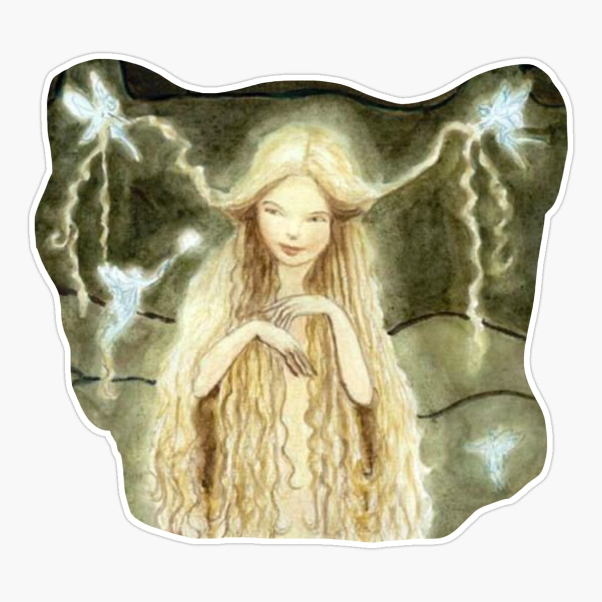 Onim Faeries Sticker, Phone Decal Water Bottle Stickers Car Decals ...