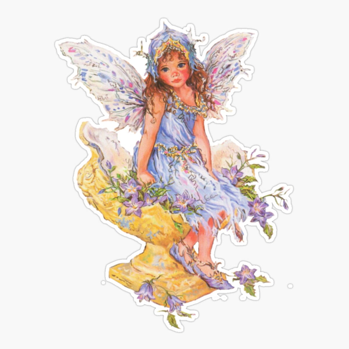 Onim Fairy Core Vintage Sticker, Phone Decal Water Bottle Stickers Car ...