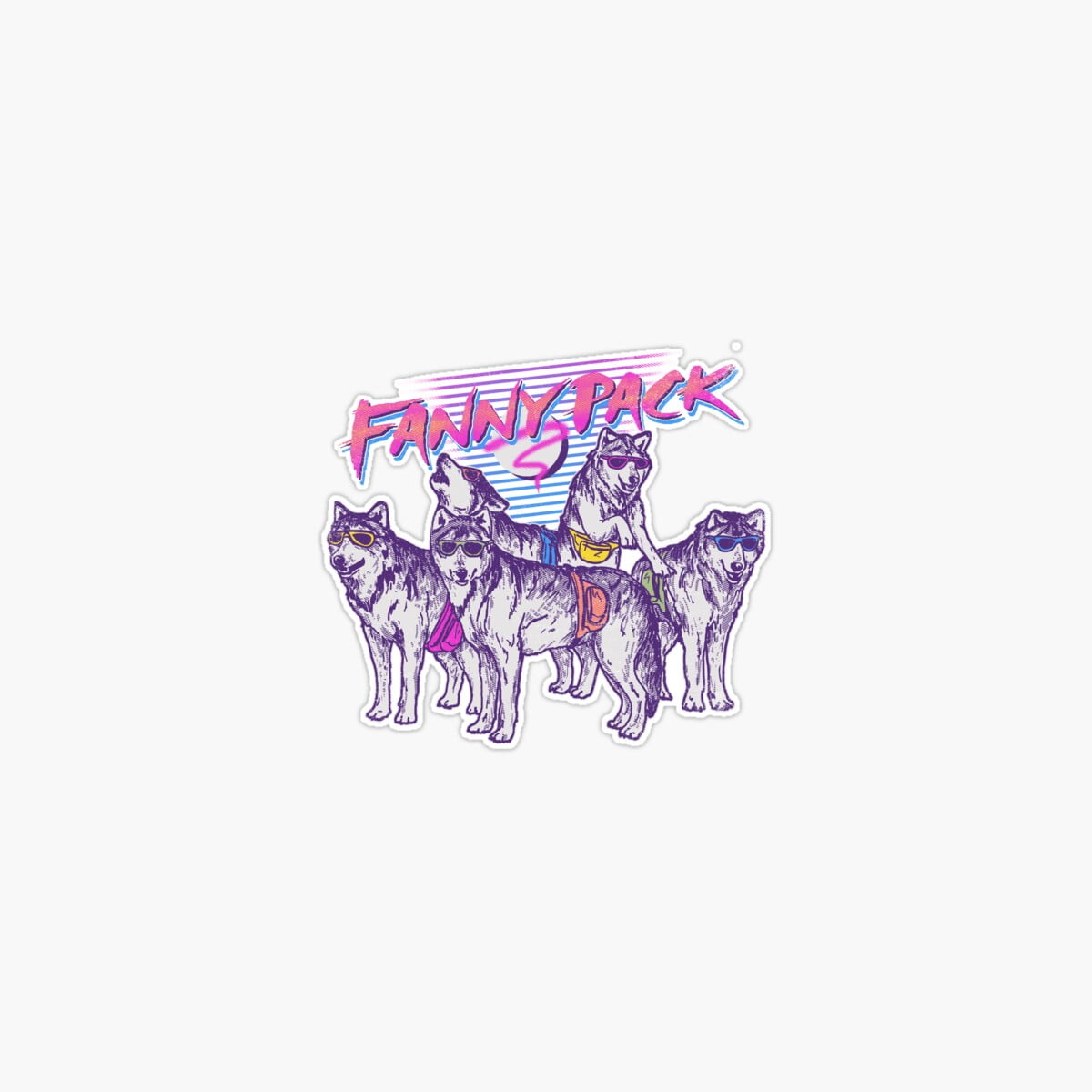 Onim Fanny Pack Sticker - Walmart.com