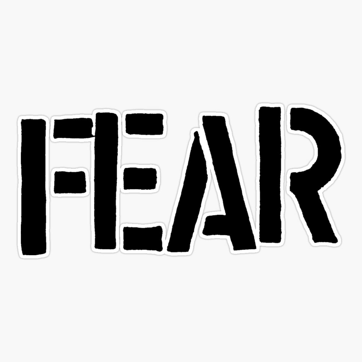 Onim Fear Sticker, Phone Decal Water Bottle Stickers Car Decals, Funny ...