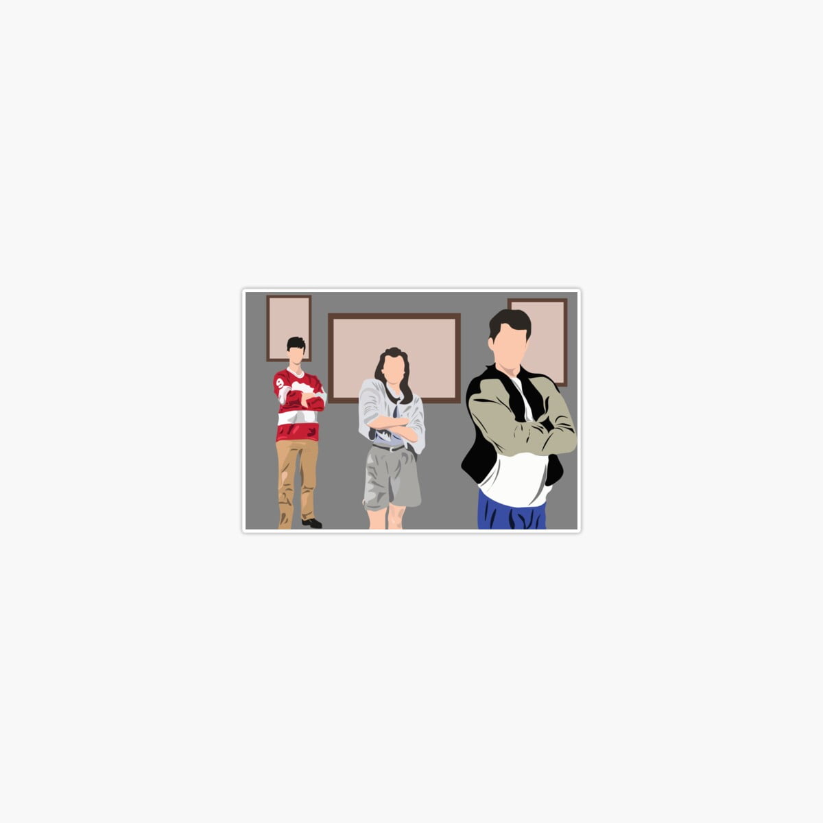 Onim Ferris Bueller's Day Off Sticker - Walmart.com