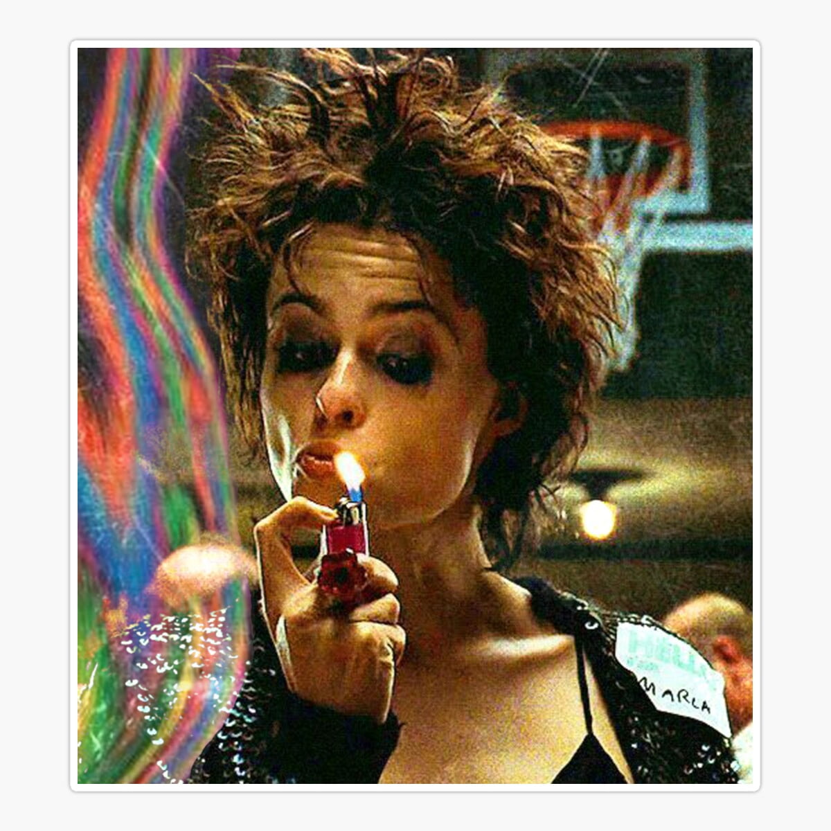 Onim Fight Club Popart Sticker, Phone Decal Water Bottle Stickers Car ...