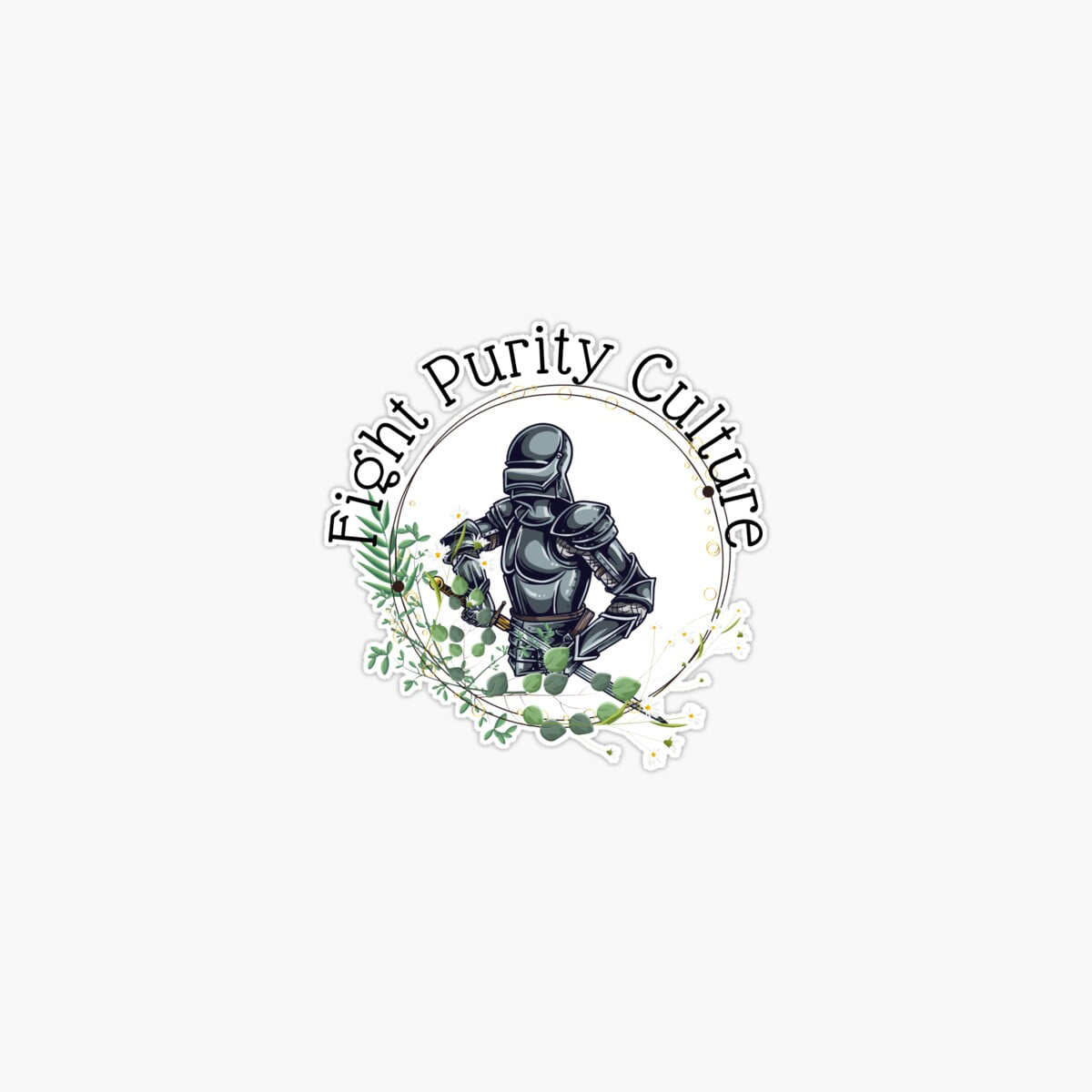 Onim Fight Purity Culture. Purity Culture Sticker, Phone Decal Water ...