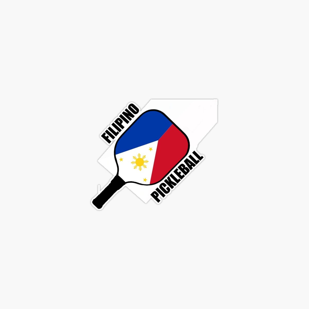 Onim Filipino Pickleball Sticker, Phone Decal Water Bottle Stickers Car ...