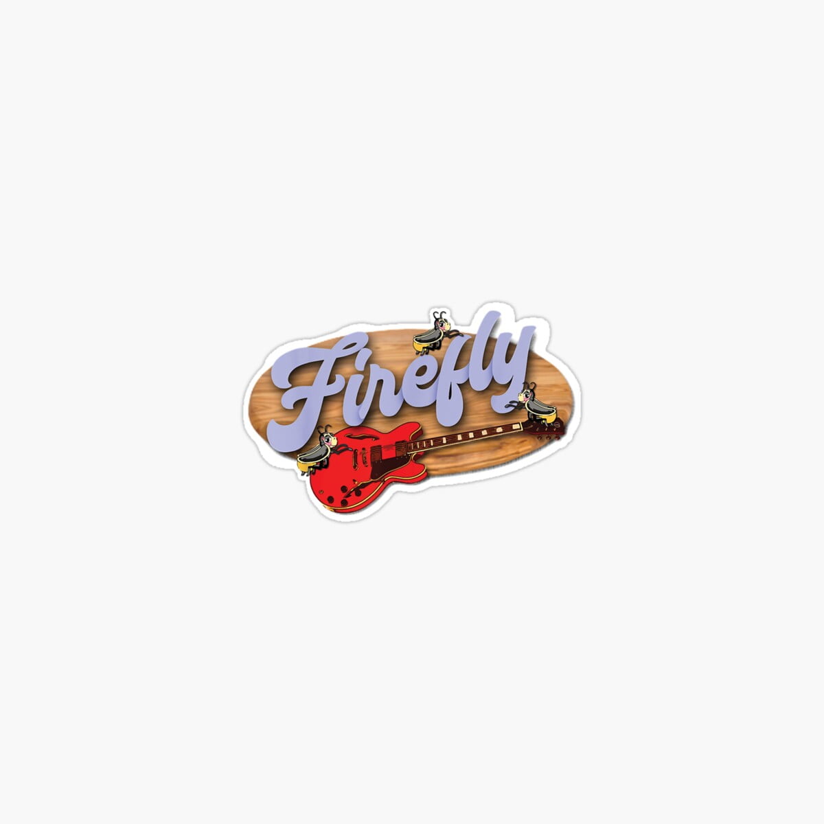Onim Firefly Guitars Sticker - Walmart.com