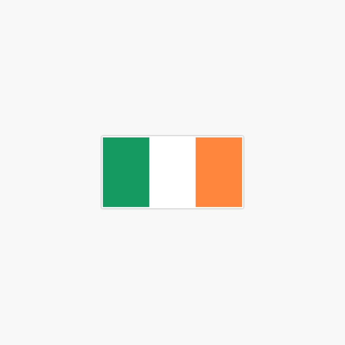 Onim Flag Of Ireland / Éire / Irish National Country Flag Sticker ...