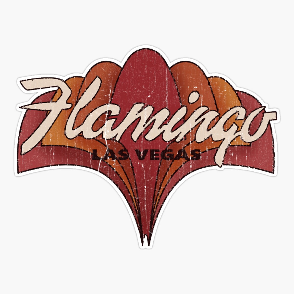 Onim Flamingo Las Vegas Sticker, Phone Decal Water Bottle Stickers Car ...