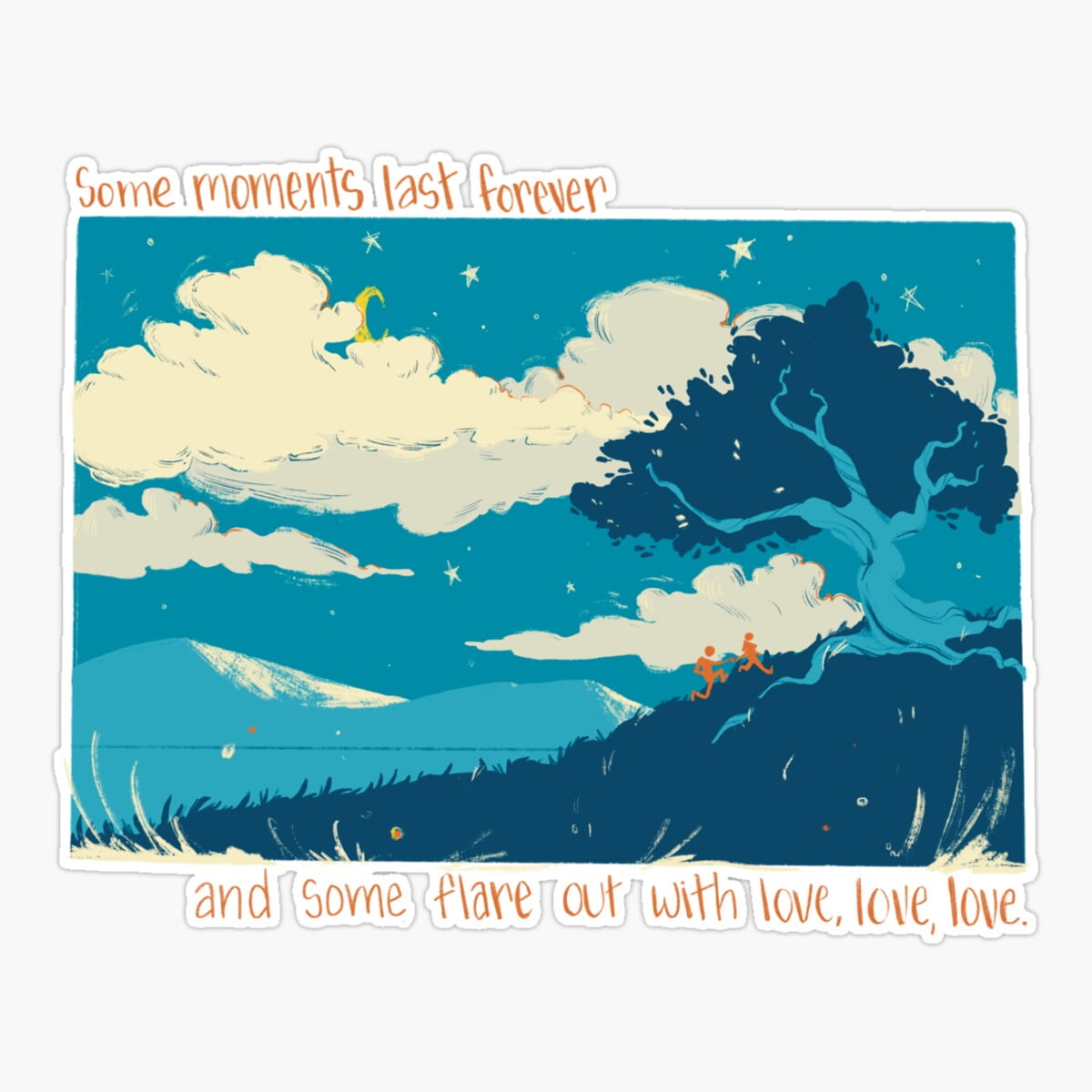 Onim Flare Out Ii Sticker, Phone Decal Water Bottle Stickers Car Decals ...