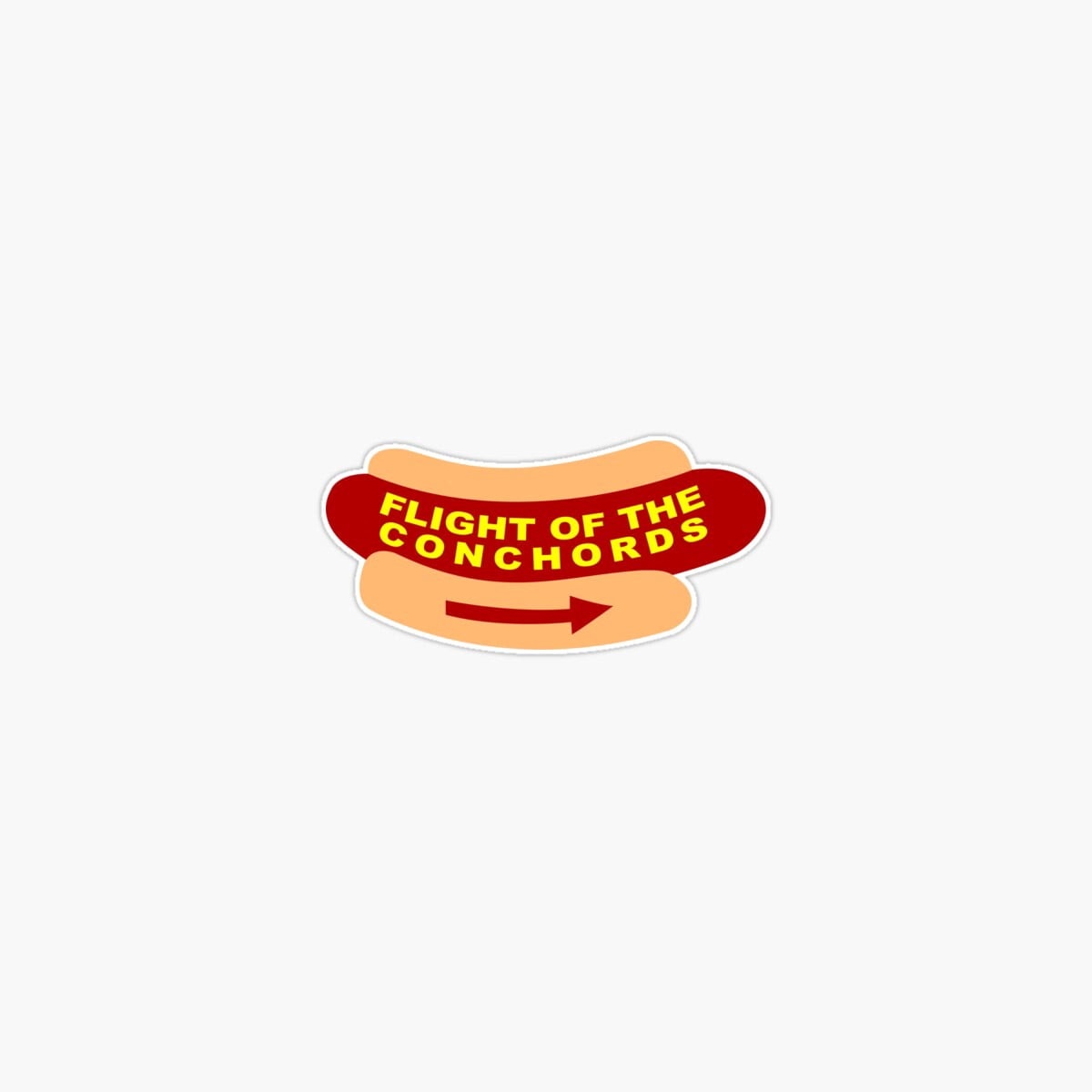 Onim Flight Of The Conchords Band Sign Sticker, Phone Decal Water ...