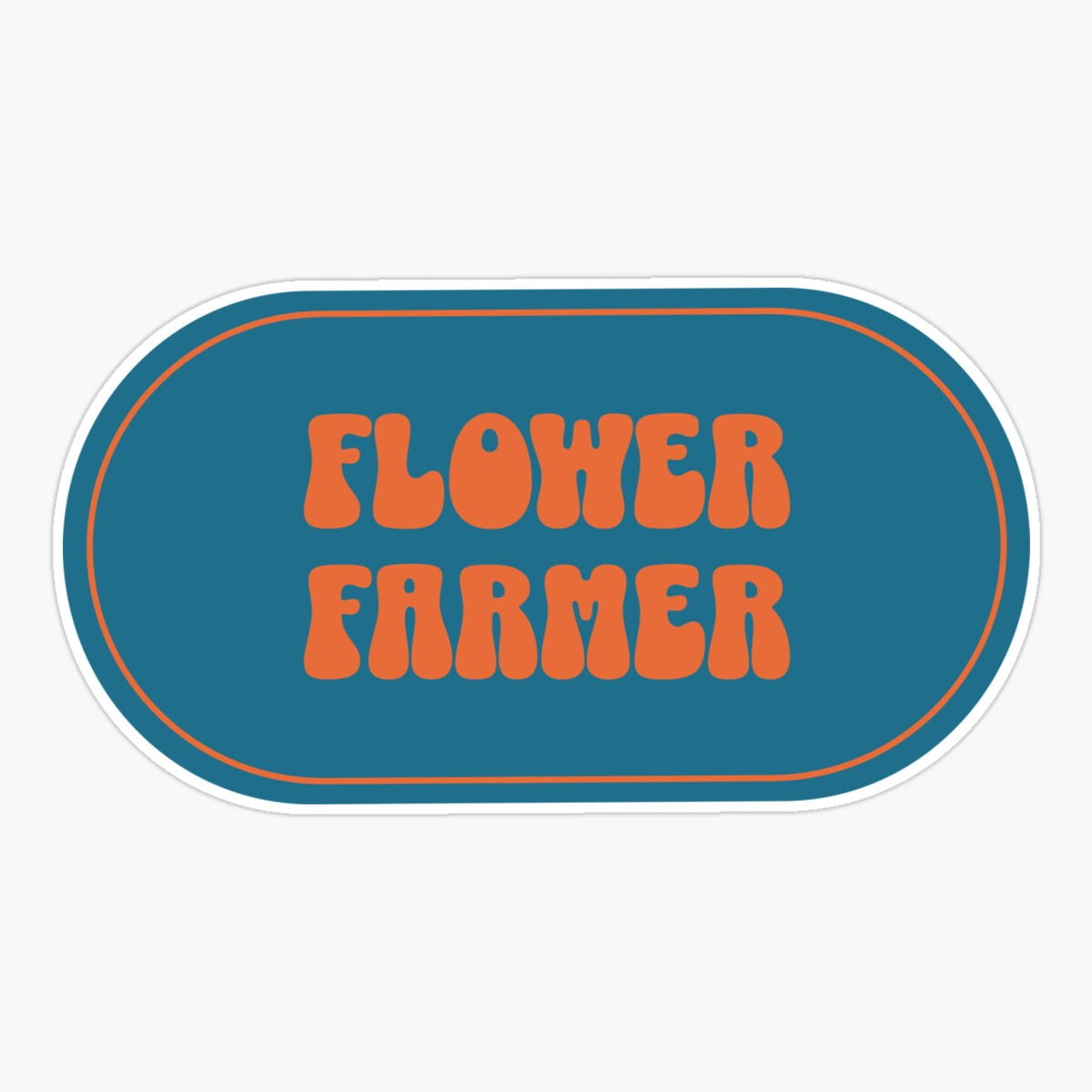 Onim Flower Farmer Floral Harvest Delight: Unique Tee And Sticker Gifts ...