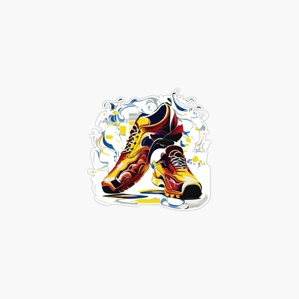 Onim Football Shoes Sticker, Phone Decal Water Bottle Stickers Car ...