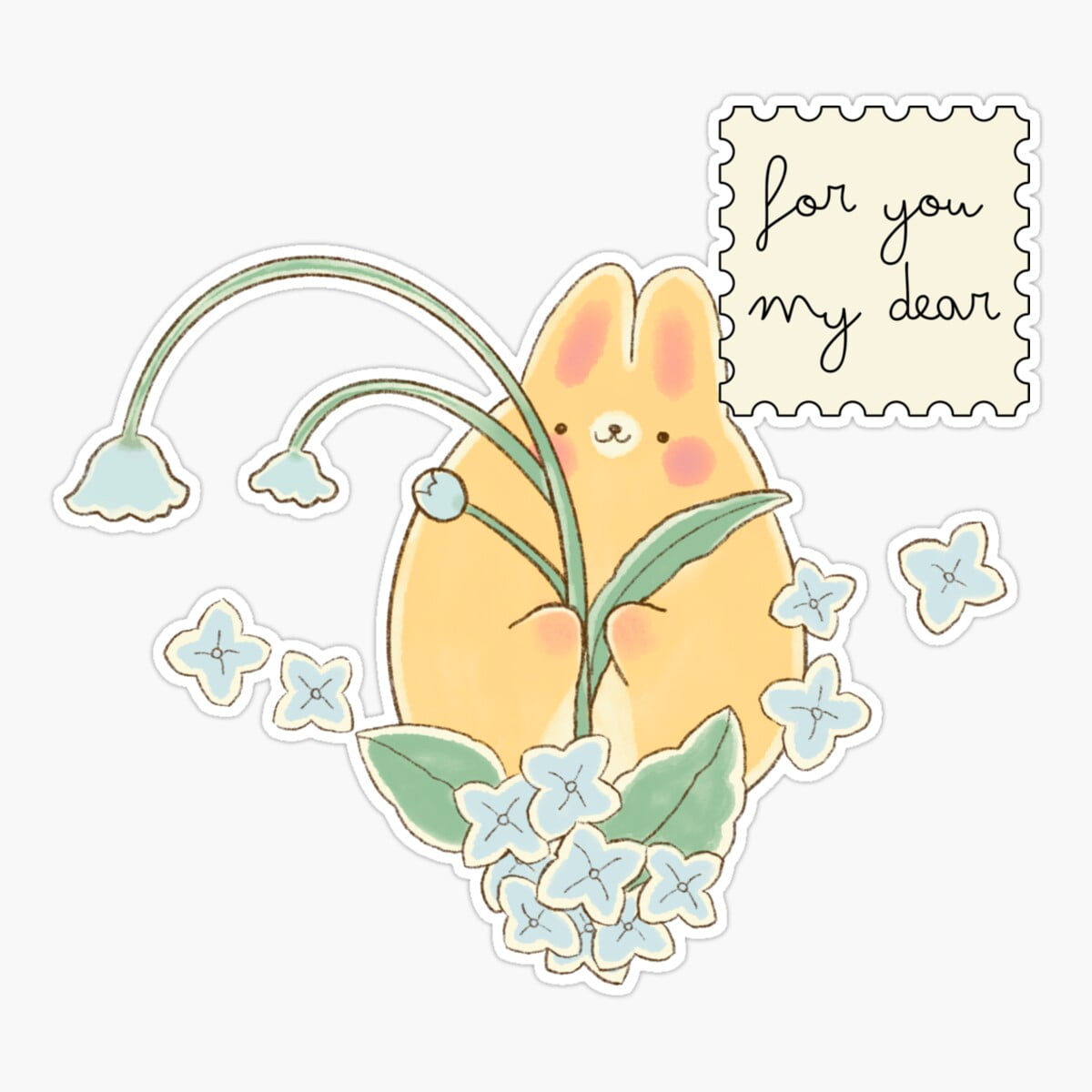 Onim For You My Dear Sticker, Phone Decal Water Bottle Stickers Car ...