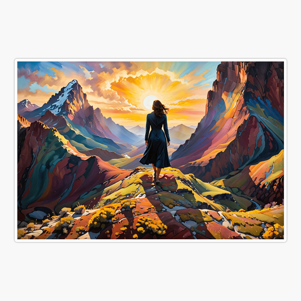 Onim Fractured Harmony: The Visceral Beauty Of Emotional Landscapes ...